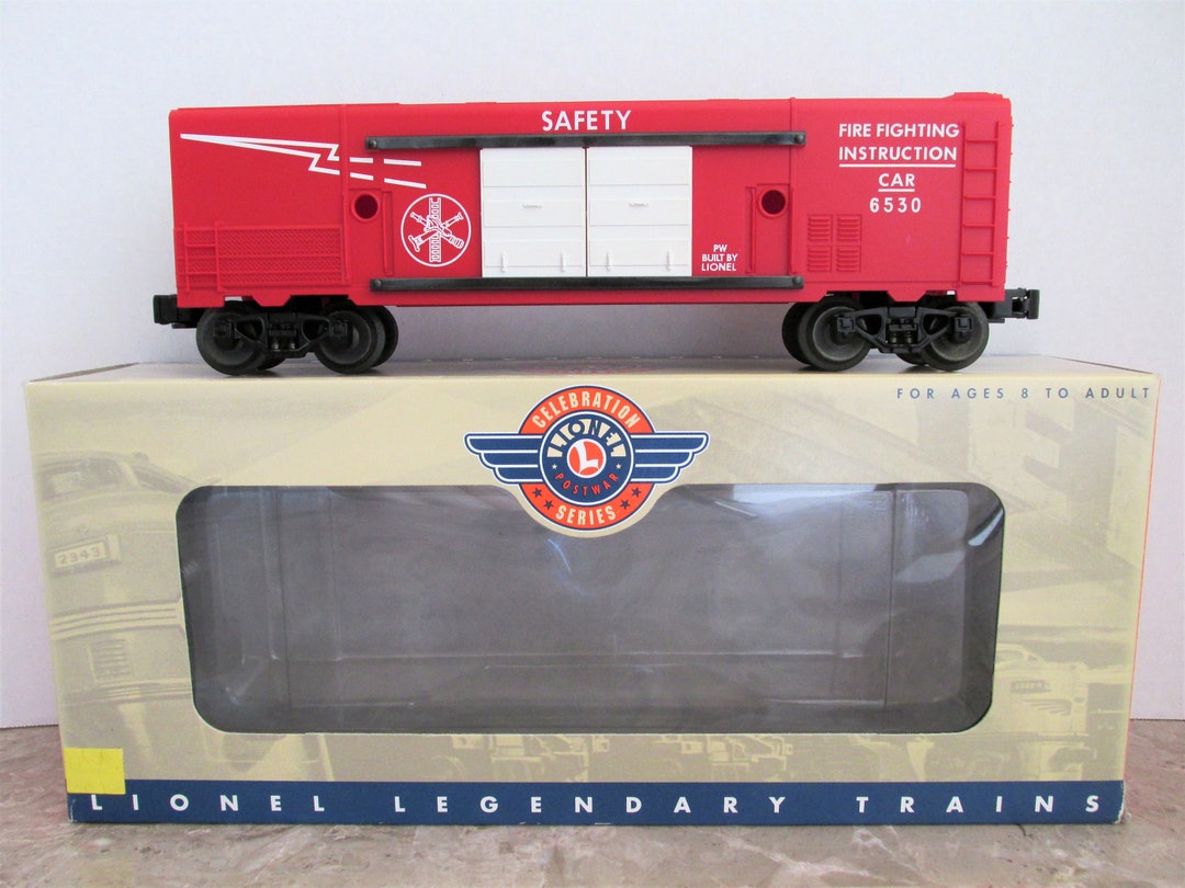 Lionel Fire Fighting Instruction Car - Lionel Rolling Stock - No. 6 ...