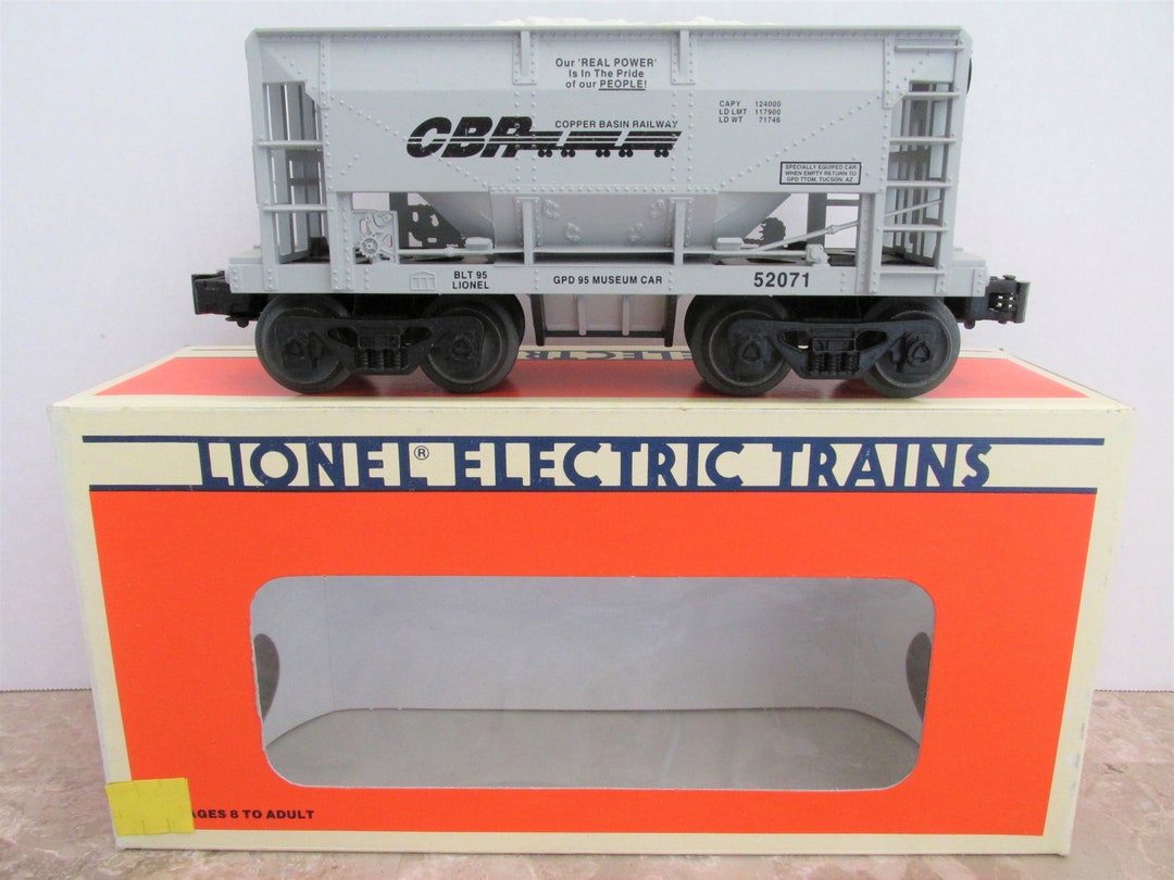 Lionel Copper Basin Railway (CBR) Ore Car With Load - Lionel Rolling ...