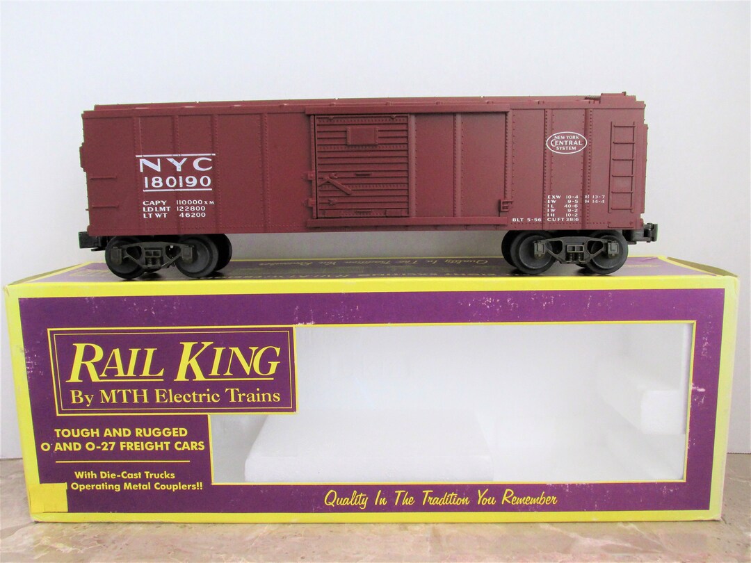MTH New York Central Boxcar - MTH Rolling Stock - No. MT-7401 - 1995 ...