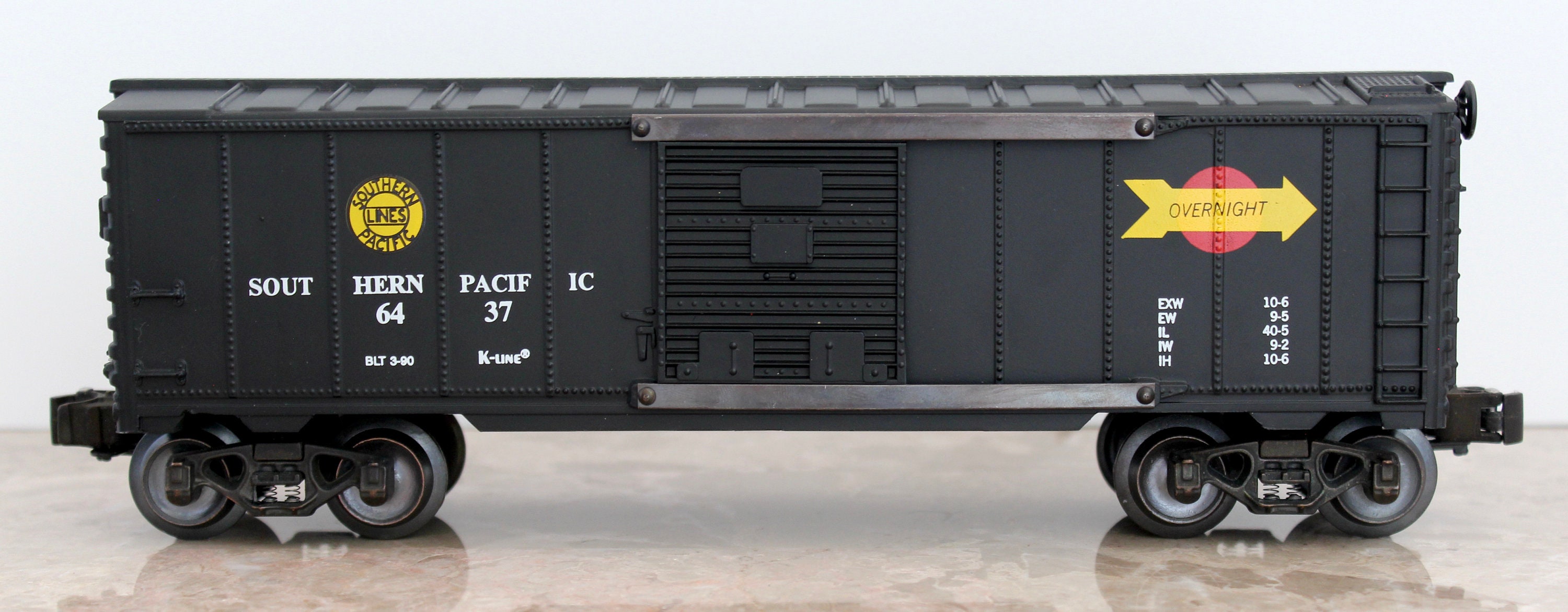K-line Southern Pacific Classic Overnight Boxcar - K-line Rolling Stock ...