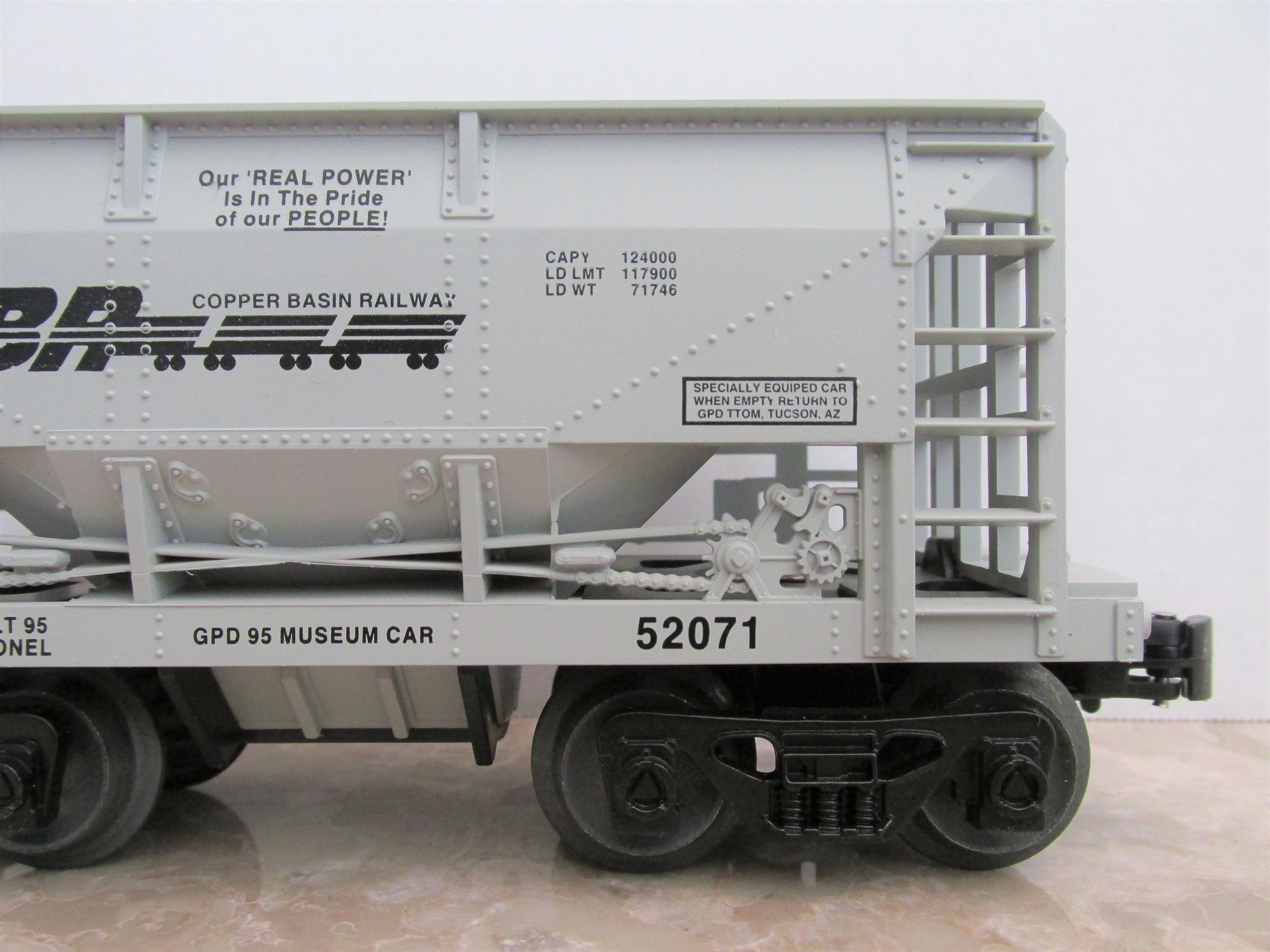 Lionel Copper Basin Railway CBR Ore Car With Load Lionel - Etsy