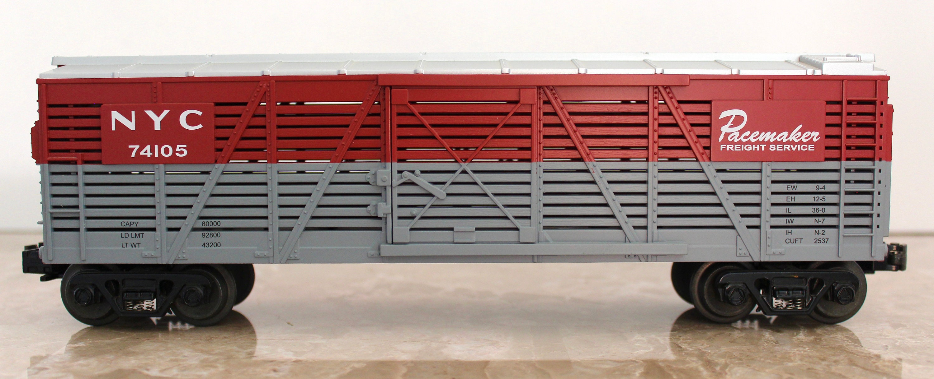 MTH New York Central Pacemaker Stock Car MTH Rolling Stock No. 30-7112 ...