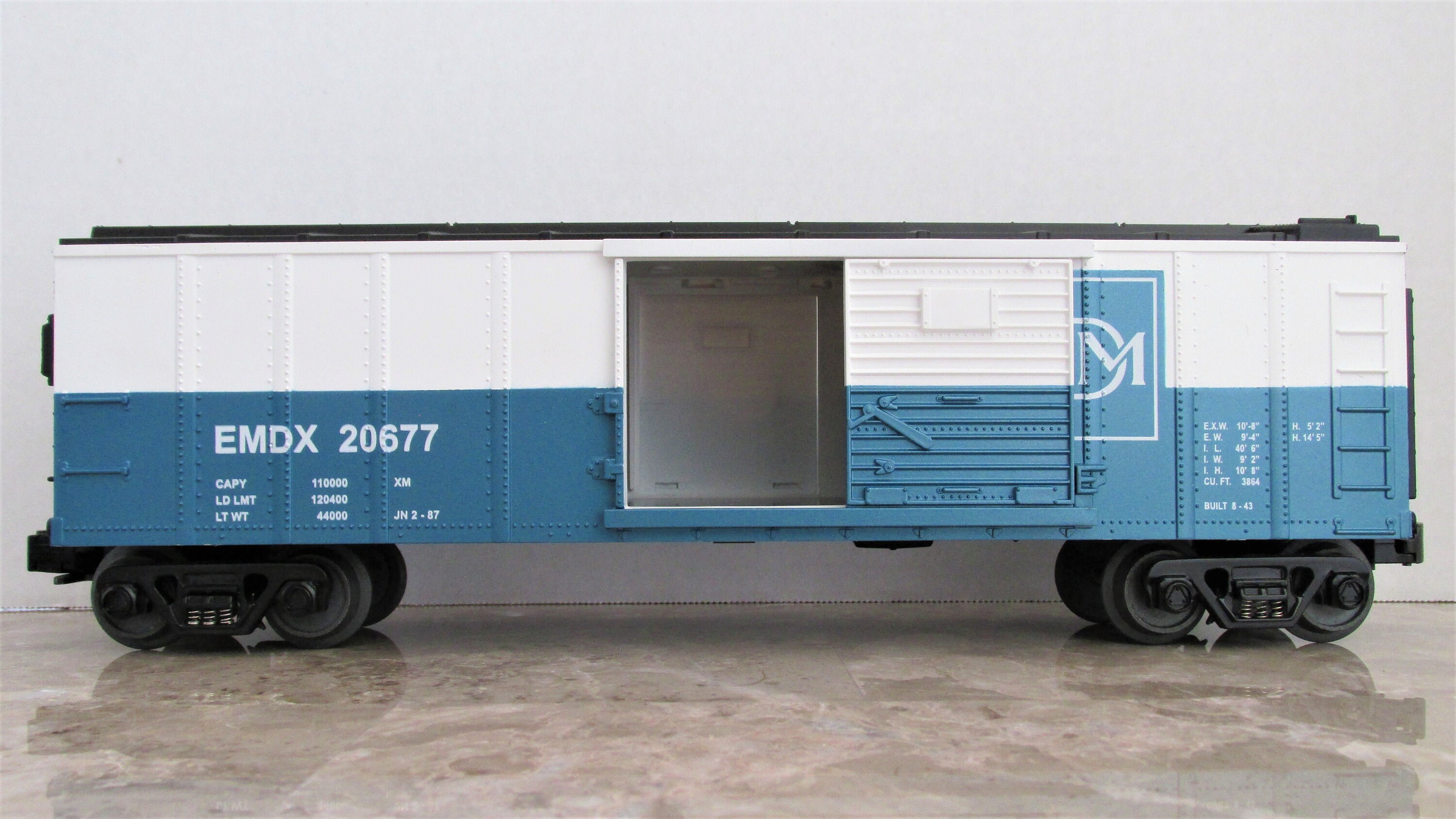 MTH Electro Motive Division Boxcar MTH Rolling Stock Item No. 30-7012A ...