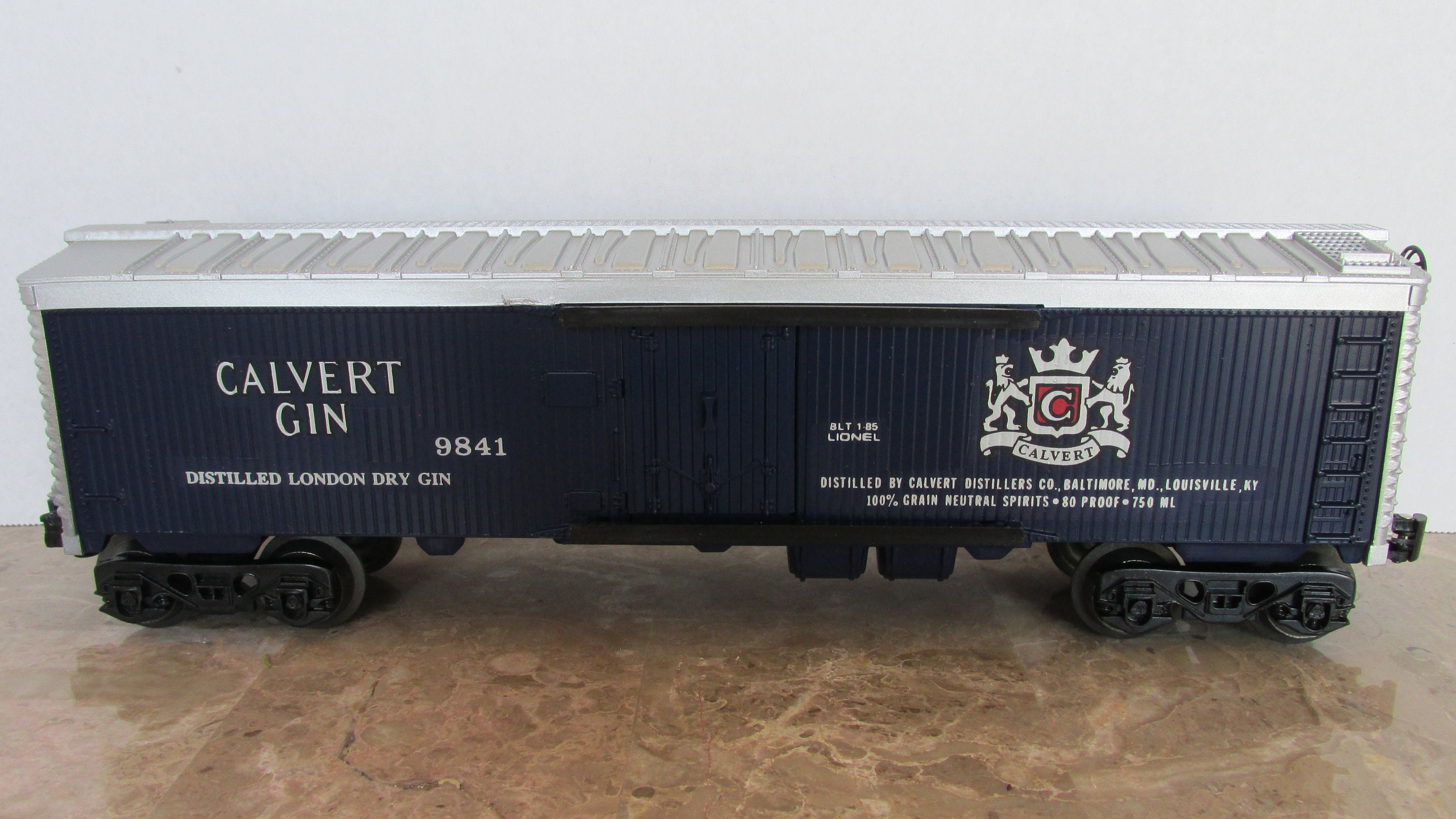 Lionel Calvert Gin Reefer Train Car Lionel Rolling Stock No. 9841 1985 ...