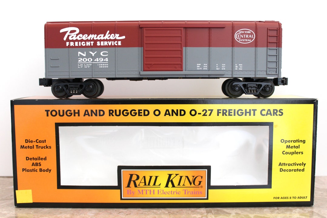 MTH New York Central Pacemaker Rounded Roof Boxcar - MTH Rolling Stock ...