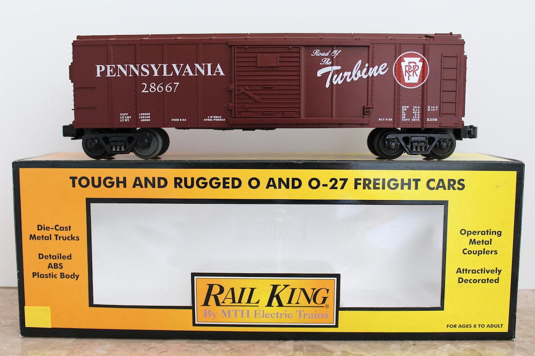 MTH Pennsylvania Boxcar - MTH Rolling Stock - No. 30-7437 - 1999 MTH ...