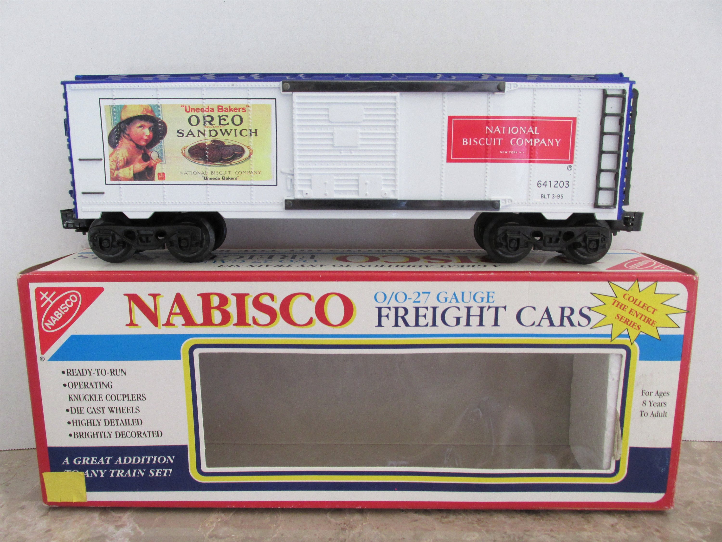 K-line Oreo Nabisco Boxcar K-line Rolling Stock No. 641203 1995 K-line ...