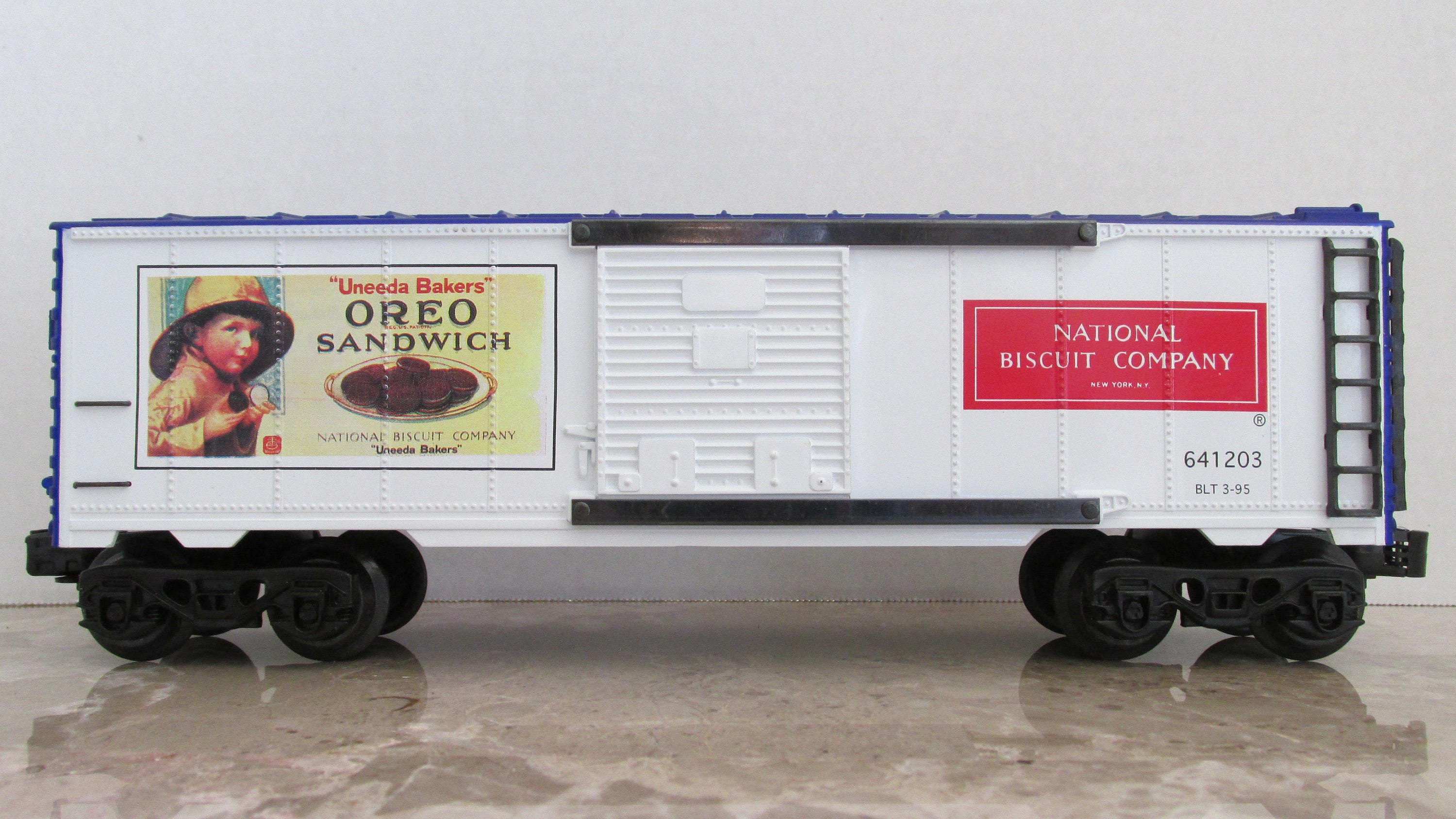 K-line Oreo Nabisco Boxcar K-line Rolling Stock No. 641203 1995 K-line ...