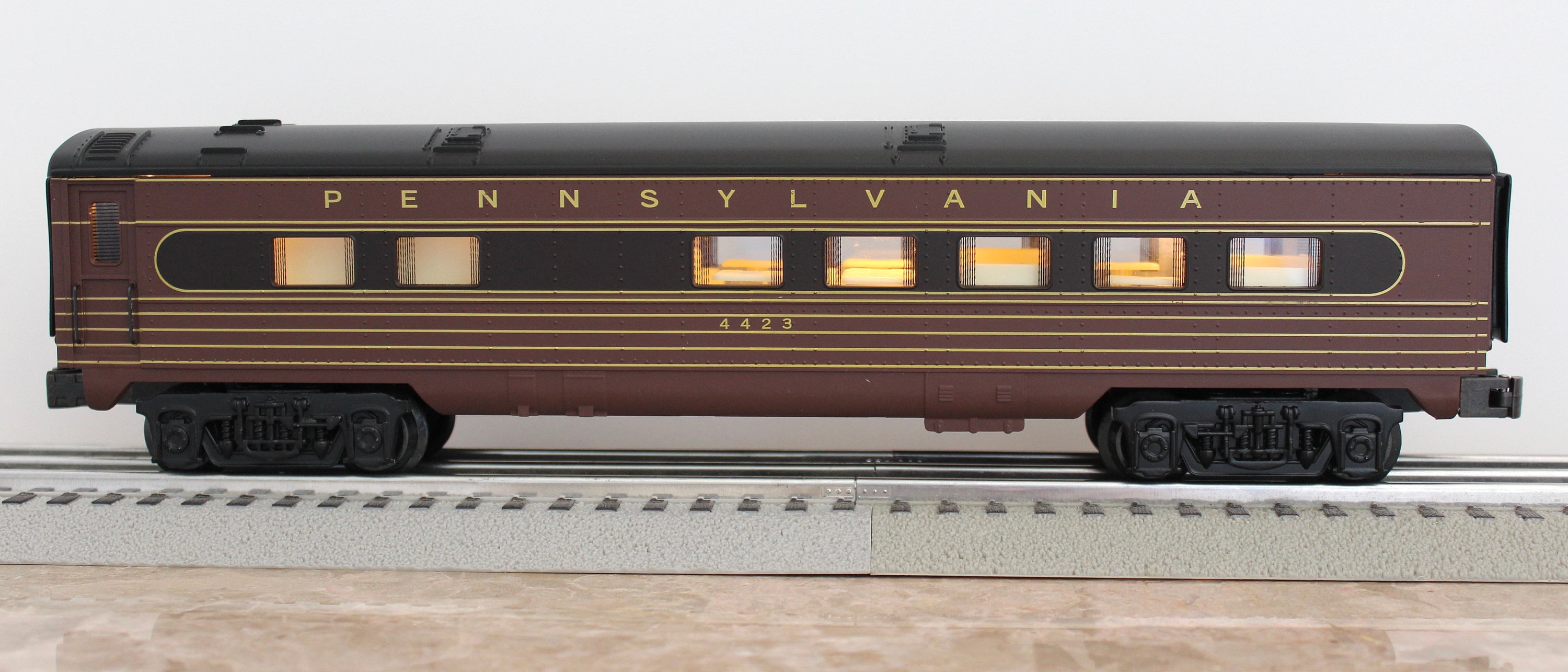Set of Four K-line Pennsylvania Passenger Cars - K-line Rolling Stock ...