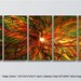 C07 Bright Original Metal Wall Art Modern Abstract Indoor Outdoor Decor ...