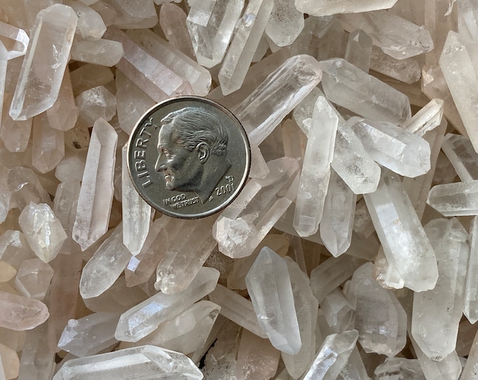 Long Thin Clear Quartz Crystal Points, Bulk Lots Quartz Crystal Jewelry ...