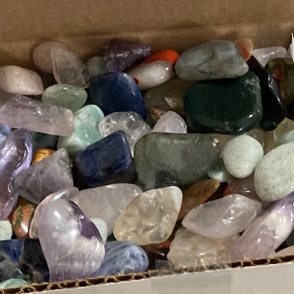 Tumbled Gemstones - Etsy