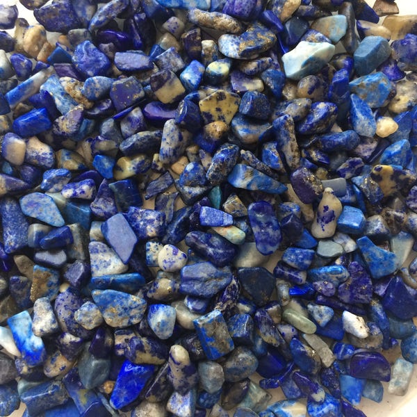 Blue Tumbled Stones - Etsy
