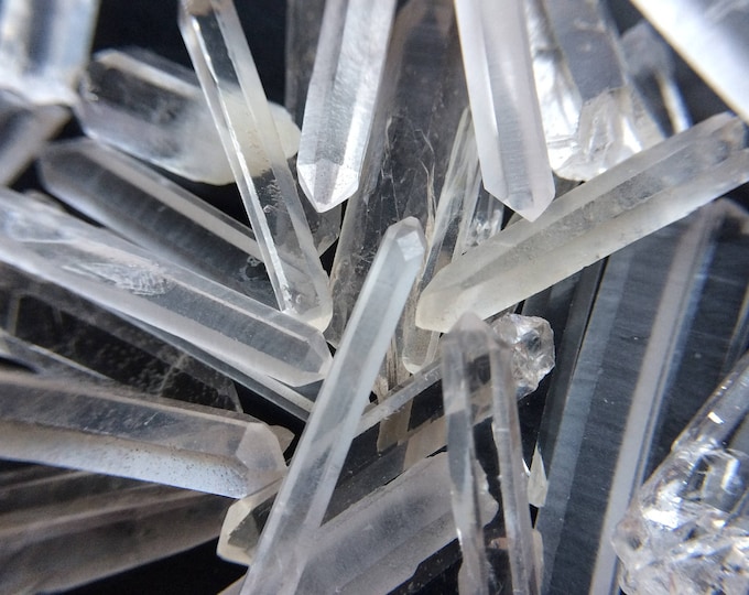 Long Thin Clear Quartz Crystal Points, Bulk Lots Quartz Crystal Jewelry ...