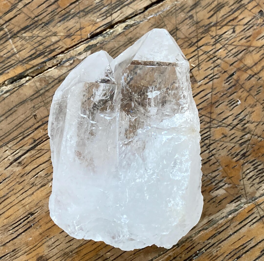 Twin Quartz Crystal Quartz Points, Tantric Twin / Warrior Crystal ...