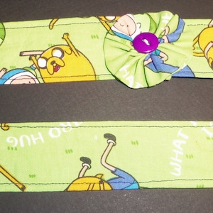 Adventure Time Character Inspired Fabric Snap Bracelet - Etsy