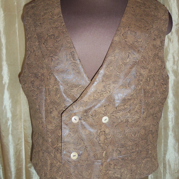 Double Breasted Vest - Etsy