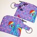 My Little Pony Inspired Key Chain Mini Purse With Key Ring - Etsy