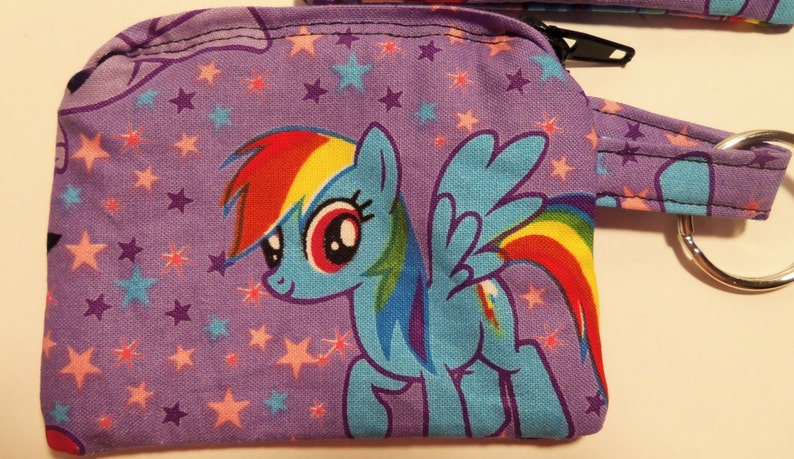 My Little Pony Inspired Key Chain Mini Purse With Key Ring - Etsy