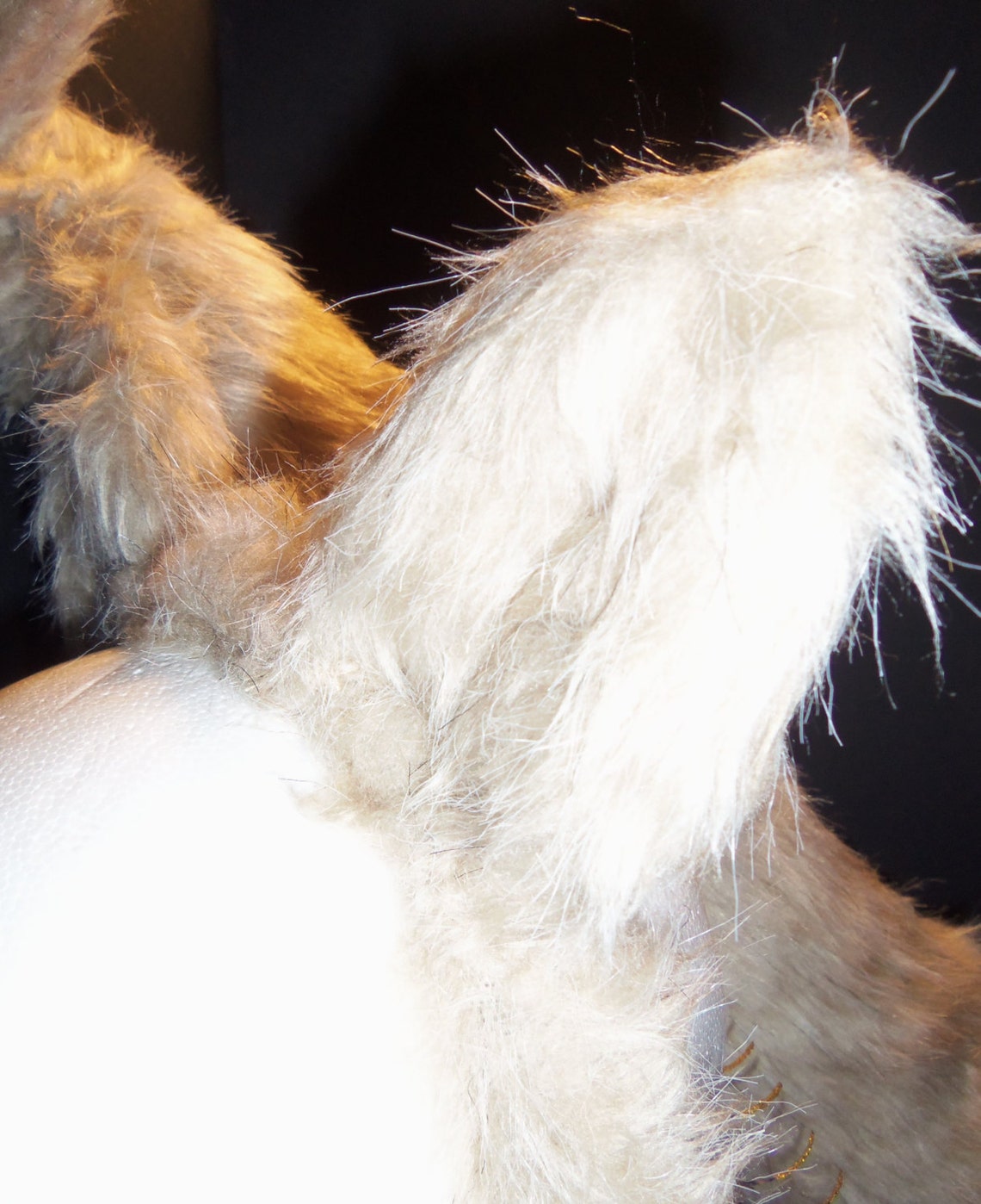 Tan Furry Ears and Tail Set for Cosplay - Etsy