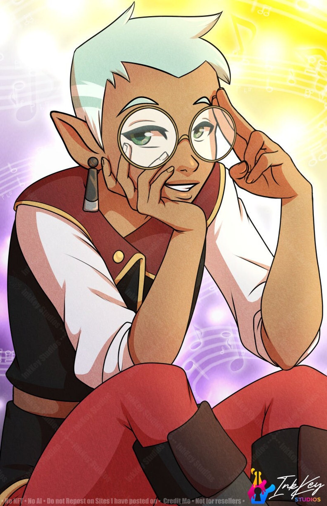 Raine Whispers the Owl House 11x17 Print - Etsy