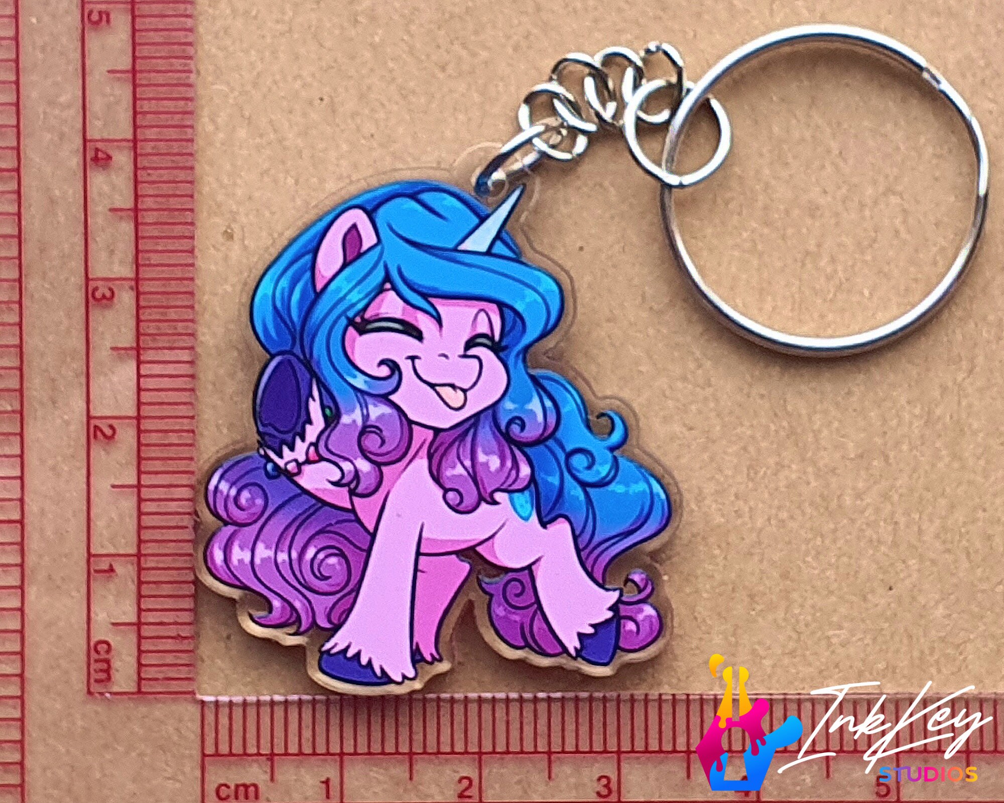 2 Izzy Moonbow MLP Acrylic Charm - Etsy