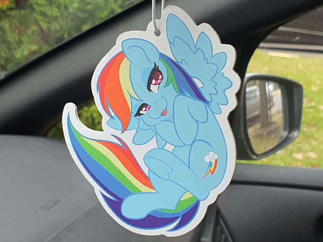 Rainbow Dash | Air Fresheners | MLP | Gen4 | - Etsy