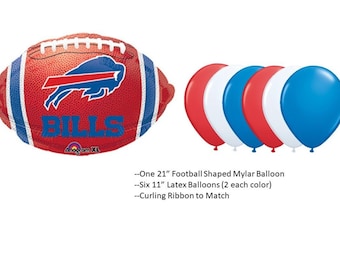 Buffalo Bills Balloons - Etsy