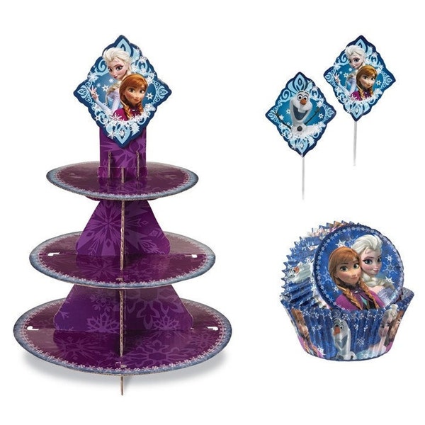 Frozen Cupcake Stand - Etsy