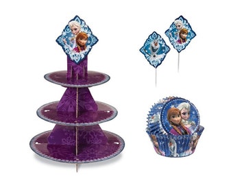 Frozen Cupcake - Etsy