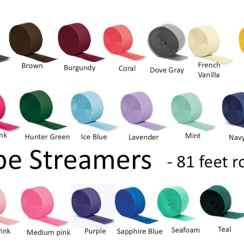 Birthday Streamer Decor - Etsy