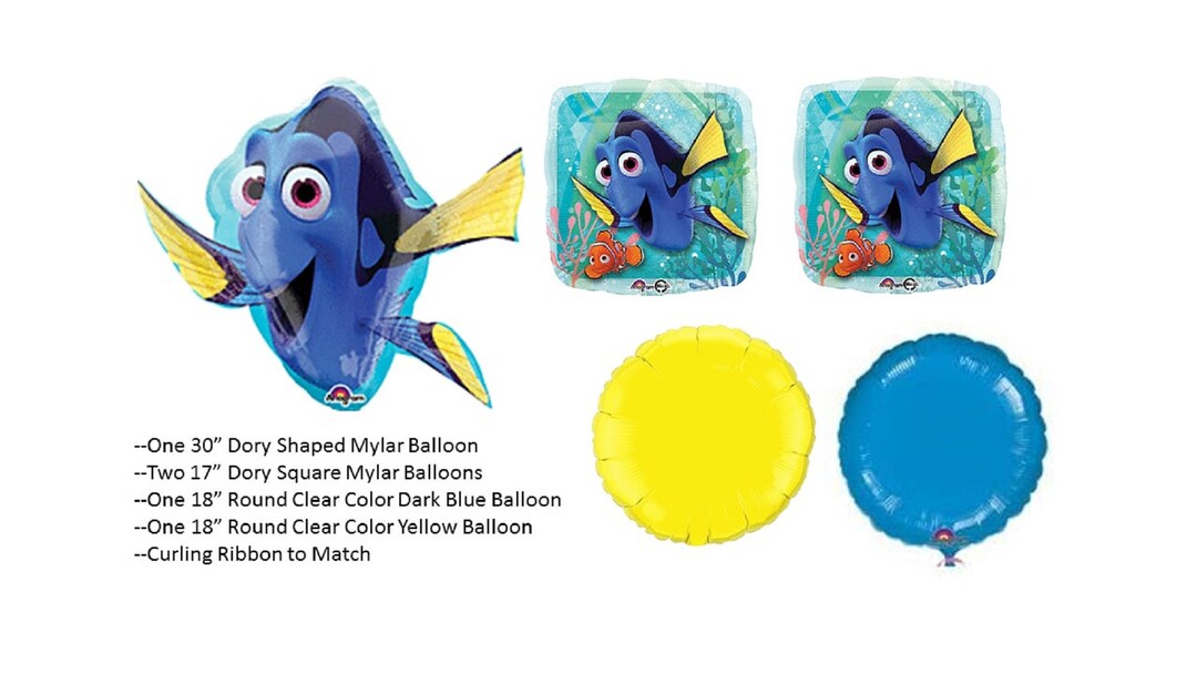 Finding Dory Balloon Set - Etsy