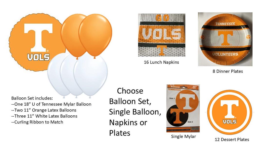 University of Tennessee Balloons, University of Tennessee Volunteers ...