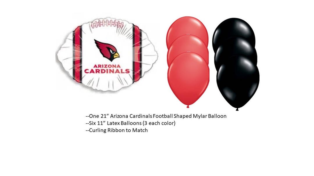 Arizona Cardinals Balloons - Etsy