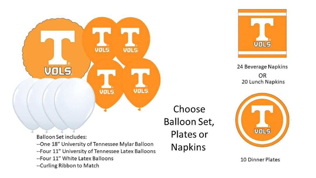University of Tennessee Balloons, University of Tennessee Volunteers ...