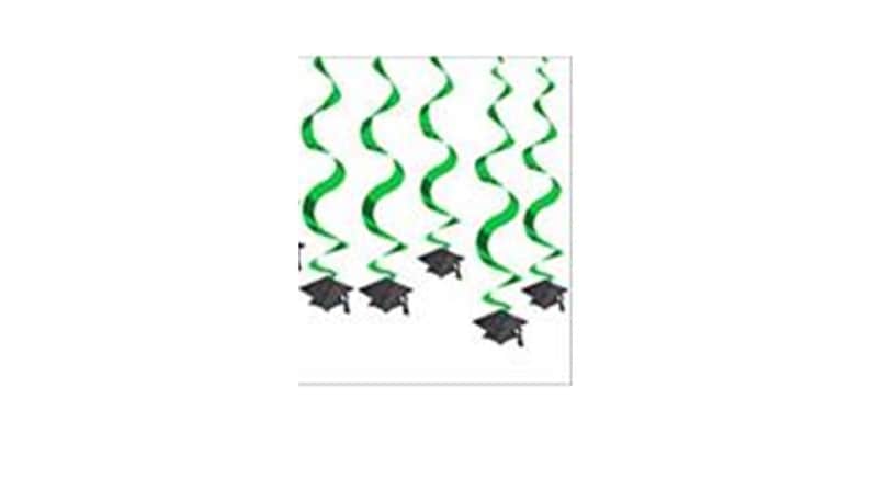 Green Graduation Decorations Green Grad Mylar Balloons - Etsy