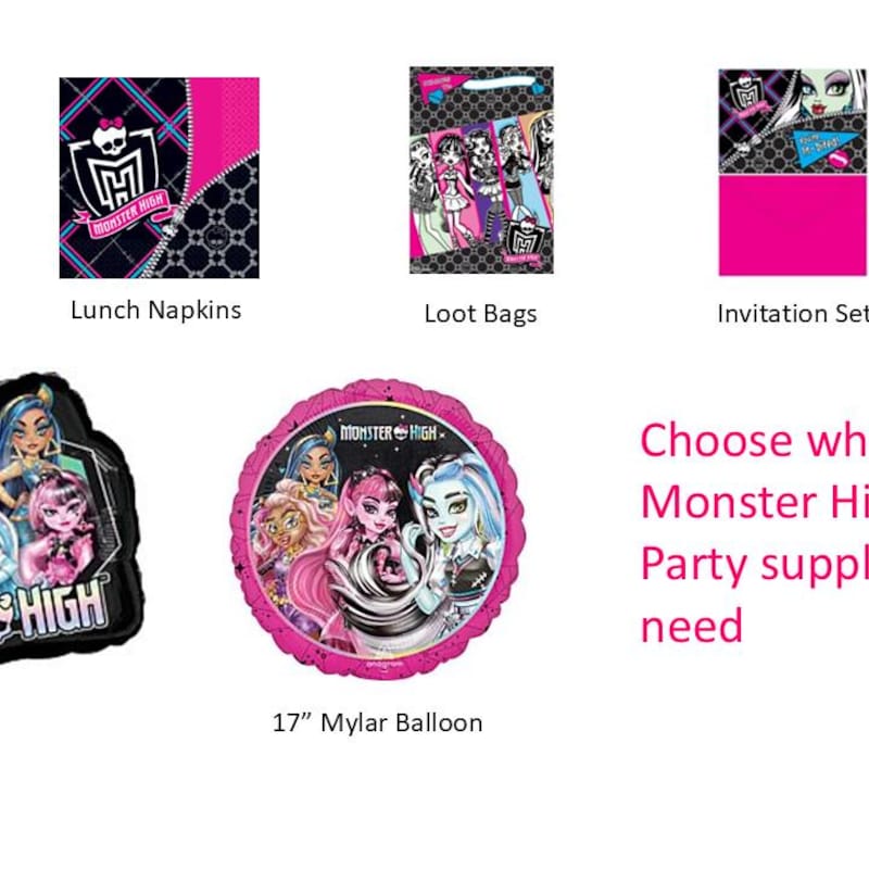 Monster High Party - Etsy