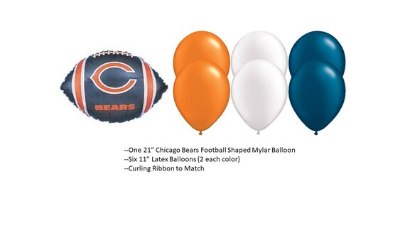 Chicago Bears Balloons - Etsy
