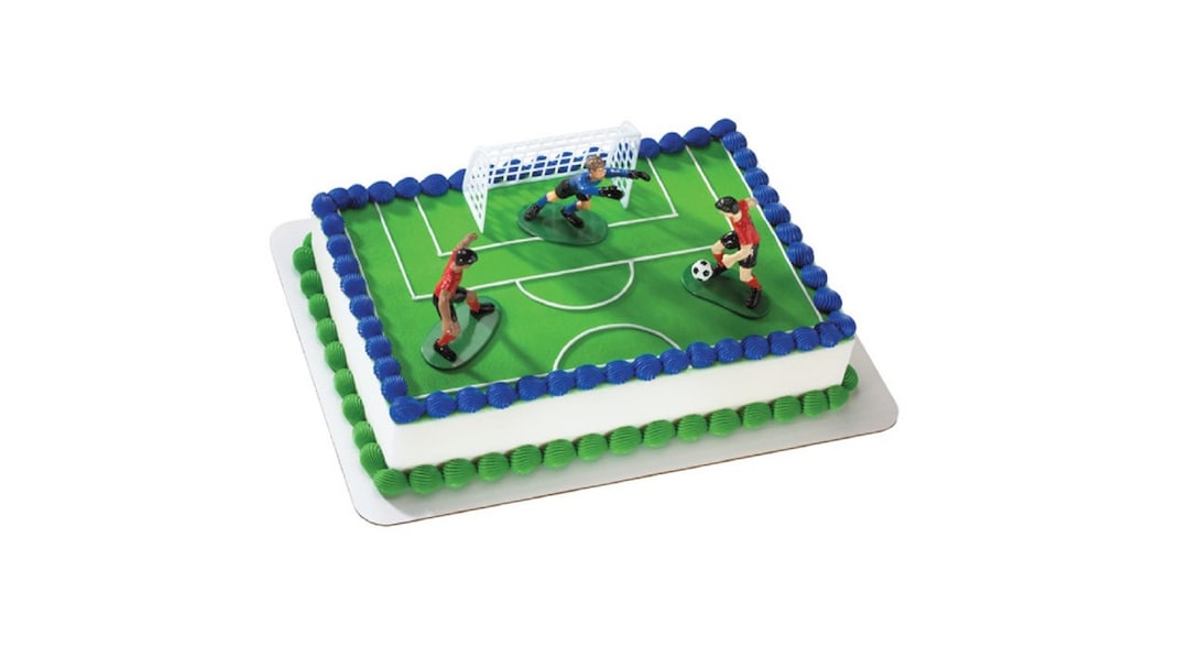 Soccer Cake Decorating Kit - Etsy