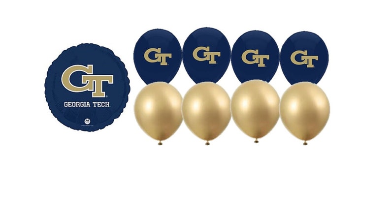 Georgia Tech Balloons, Georgia Techyellow Jackets Balloons, Georgia ...