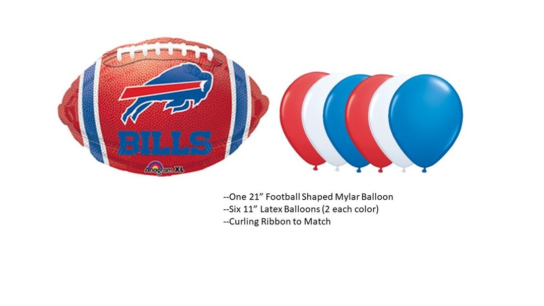 Buffalo Bills Balloons - Etsy