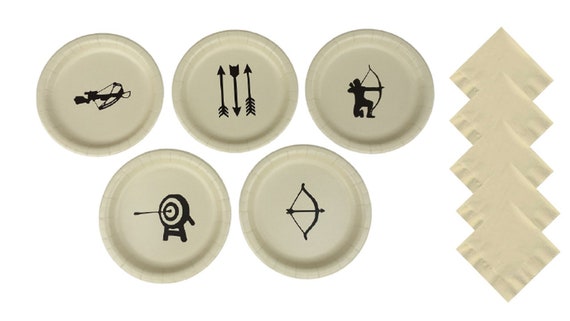 Arrow paper plates store