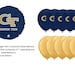 Georgia Tech Balloons Georgia Techyellow Jackets Balloons | Etsy