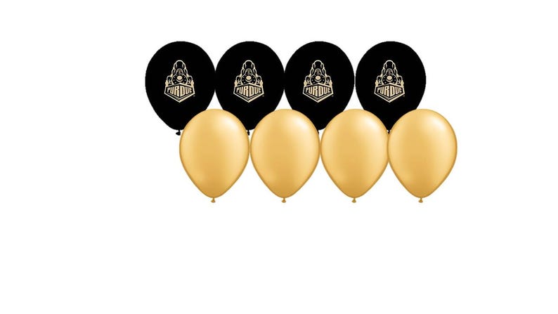 Purdue University Balloons, Purdue University Boilermakers Balloons ...