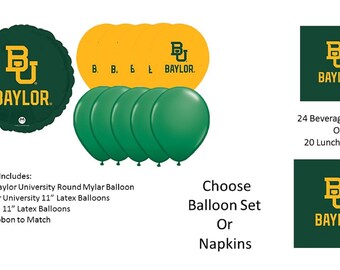 Baylor Balloons | Etsy