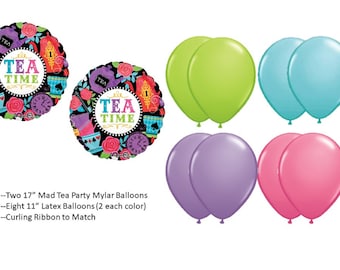 Tea Party Balloons - Etsy