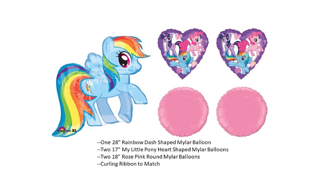 My Little Pony Balloon Set - Etsy