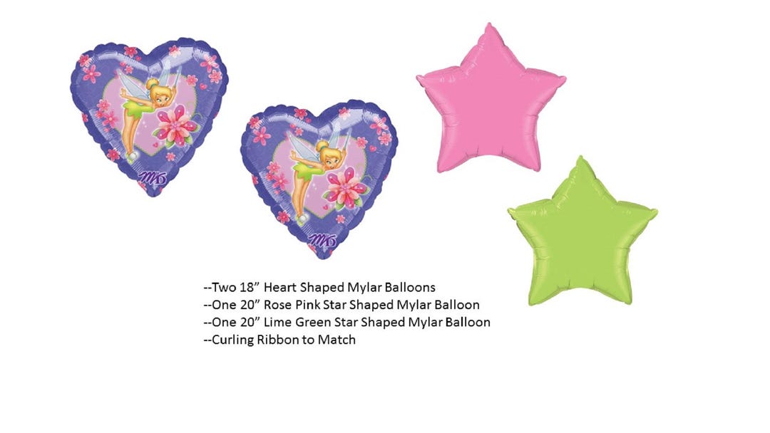 Tinkerbell Balloon Set - Etsy