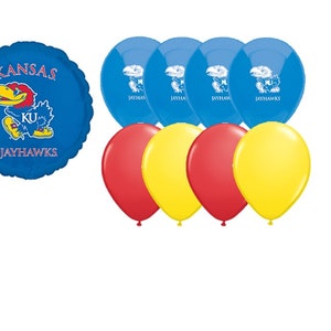 University of Kansas Balloons, Jayhawks Balloons, Kansas University ...