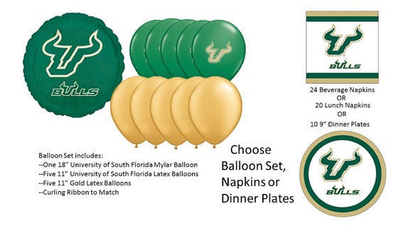 University of South Florida Balloons University of South - Etsy
